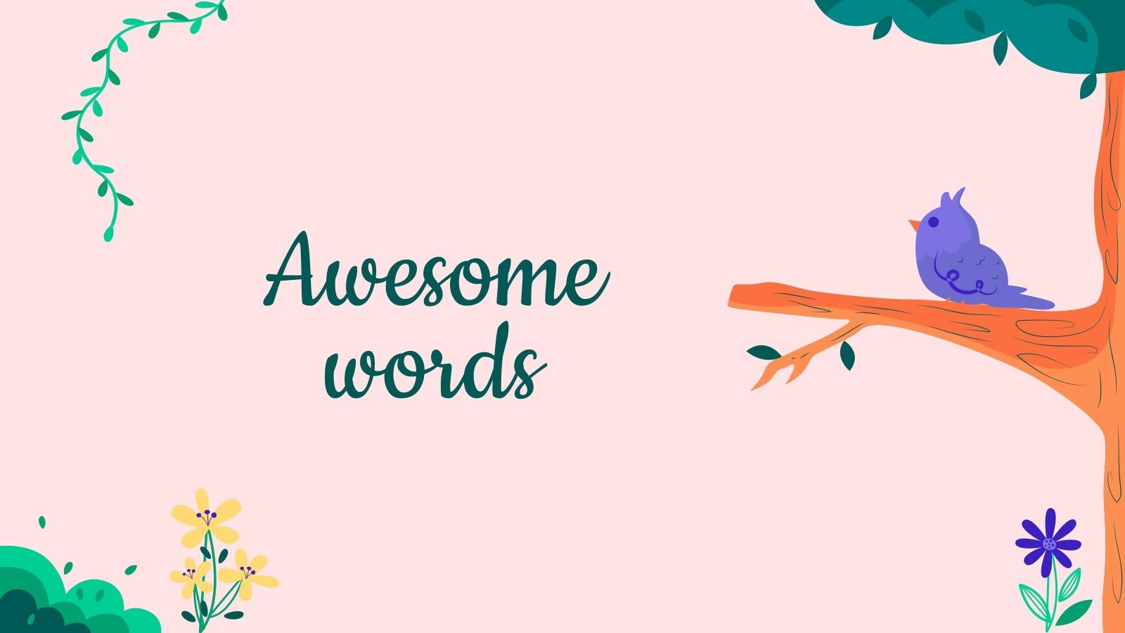 Spring Background Presentation