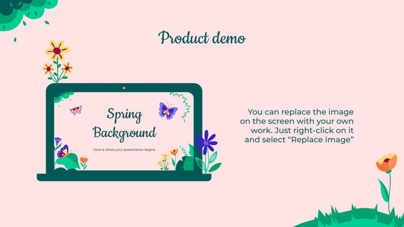 Spring Background Presentation