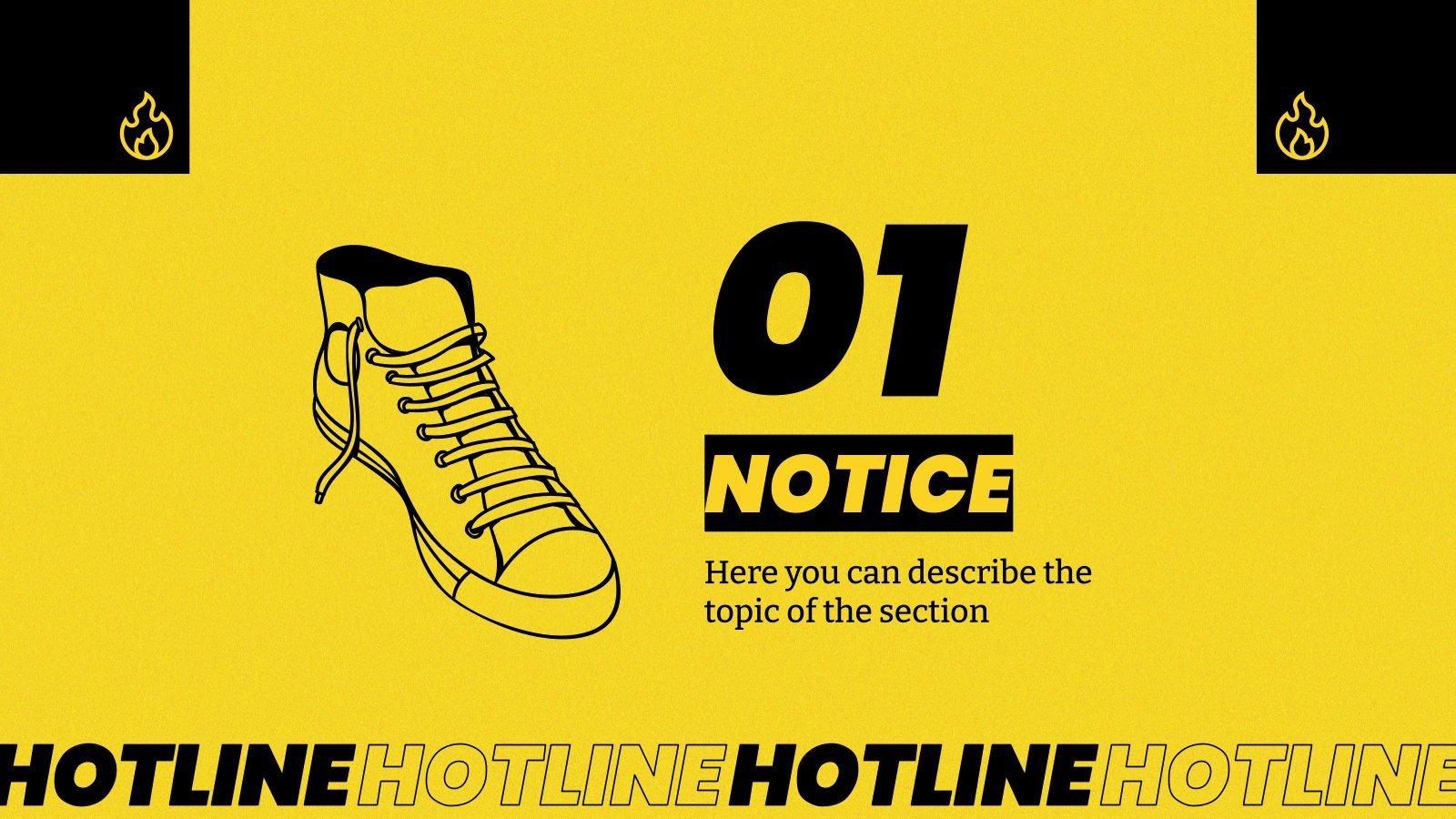 Hotline Newsletter | Google Slides and PowerPoint template