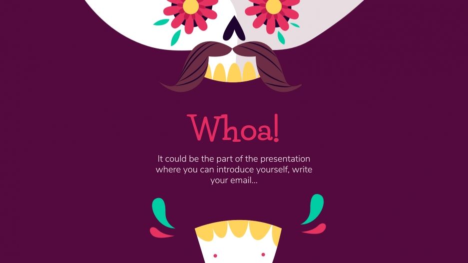 Día de Muertos Google Slides Theme and PowerPoint Template