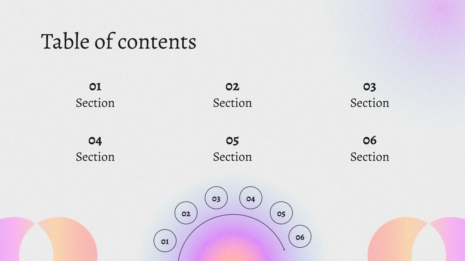 Cycle Diagrams Theme for a Business Meeting Presentation