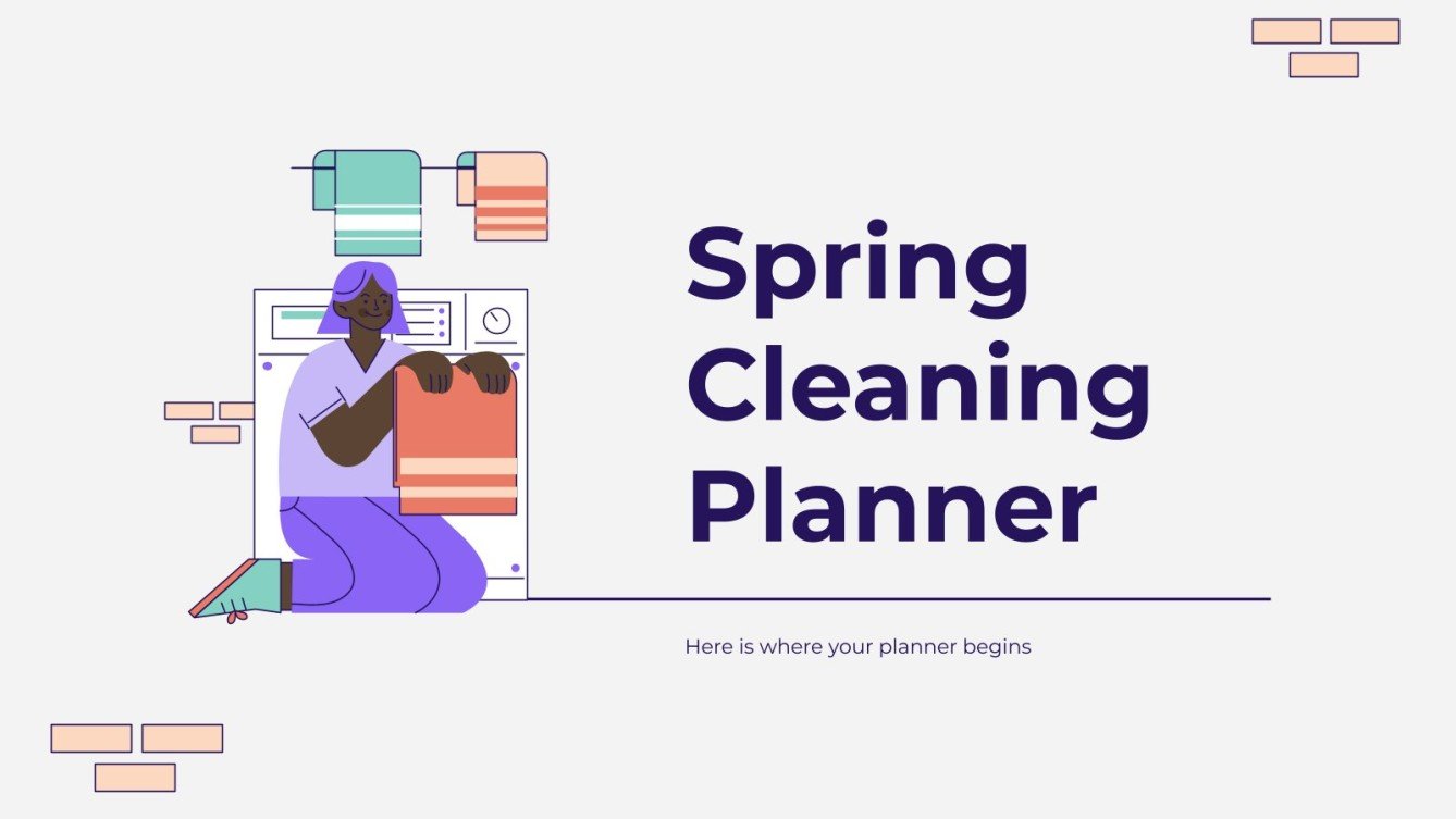 Spring Cleaning Planner Presentation