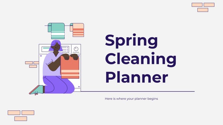 Spring Cleaning Planner Presentation