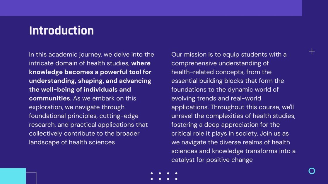 Health Promotion and Disease Prevention - Master