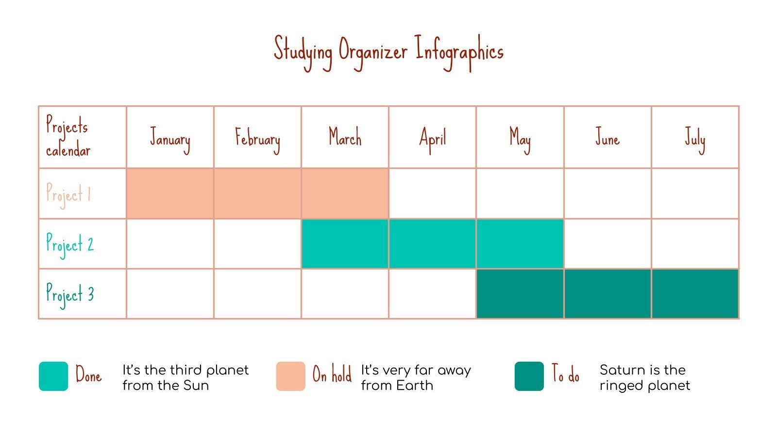 Studying Organizer Infographics | Google Slides & PPT template