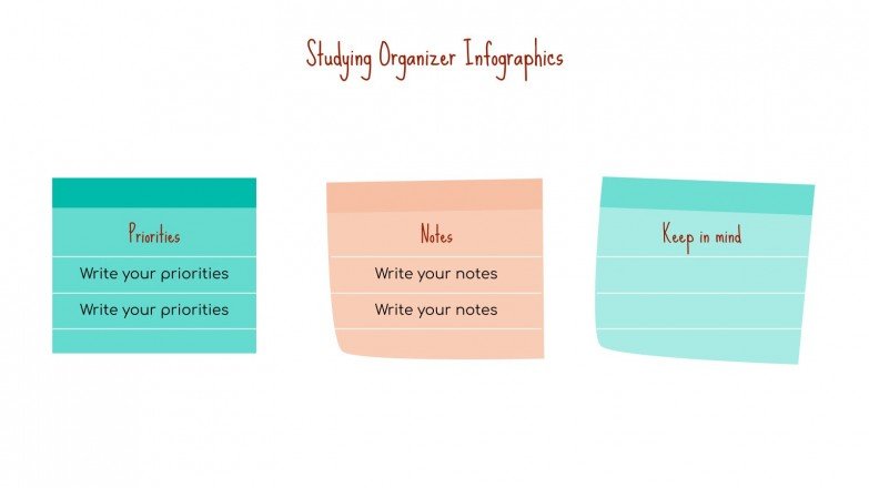 Studying Organizer Infographics | Google Slides & PPT template