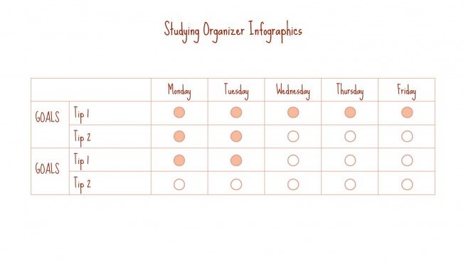 Studying Organizer Infographics | Google Slides & PPT template