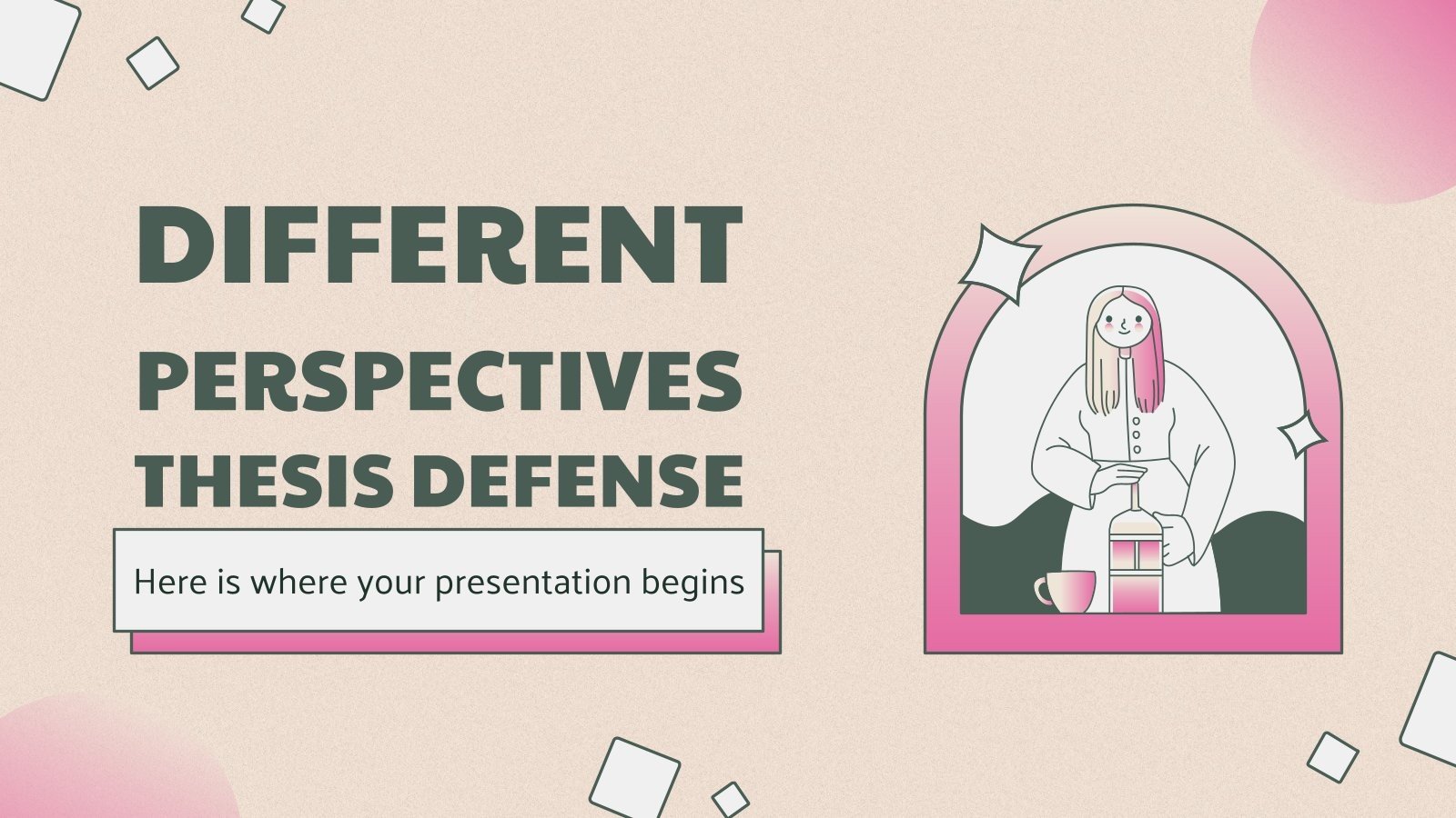 Different Perspectives Thesis Defense | Google Slides