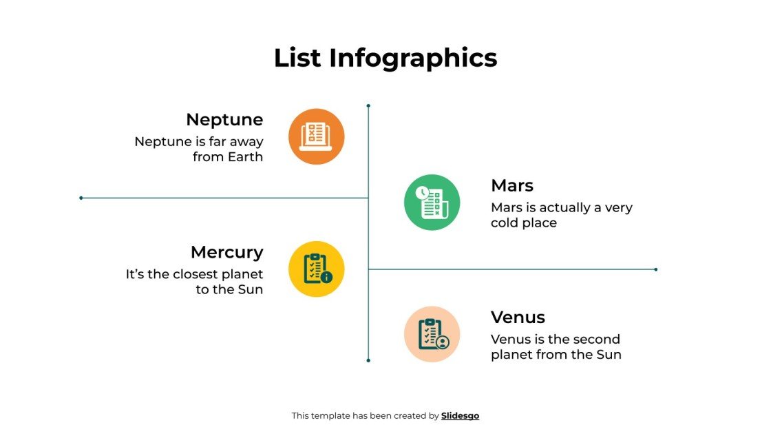 List Infographics Template