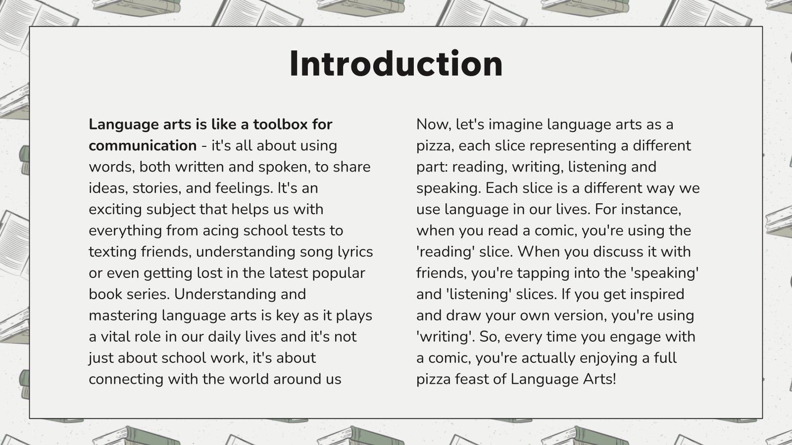 Modern and Contemporary Literature - 11th Grade Presentation