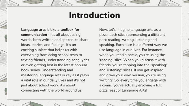 Modern and Contemporary Literature - 11th Grade Presentation