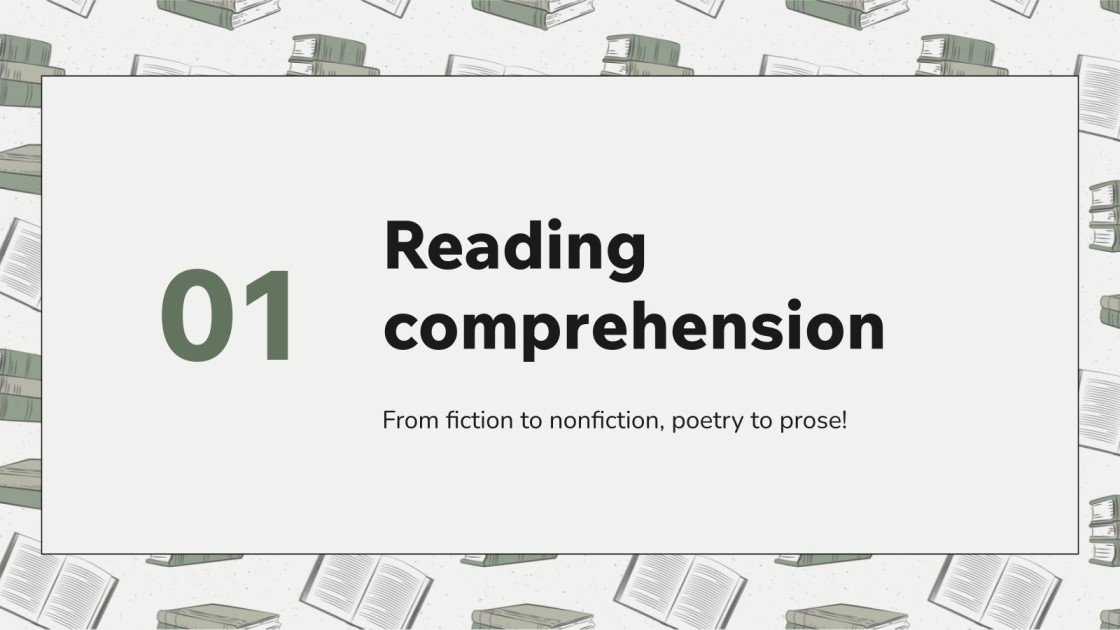 Modern and Contemporary Literature - 11th Grade Presentation