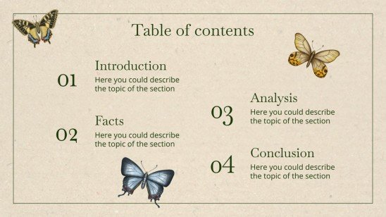 Butterfly Anatomy Workshop | Google Slides & PPT theme