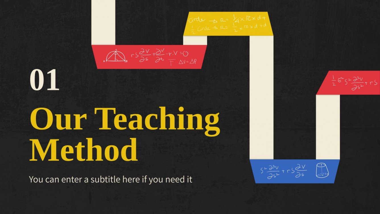 Math Academy Center | Google Slides & PowerPoint template