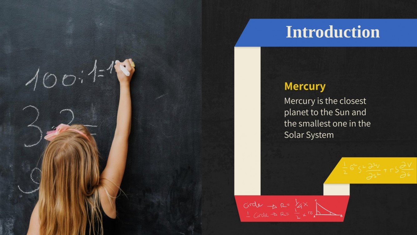 Math Academy Center | Google Slides & PowerPoint template