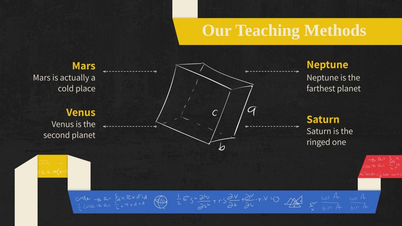Math Academy Center | Google Slides & PowerPoint template