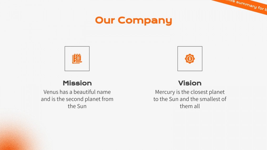 Executive Summary for Business | Google Slides & PPT template