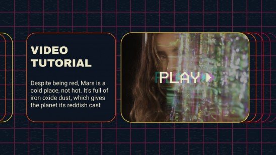 Vintage VHS Style Lesson | Google Slides and PowerPoint