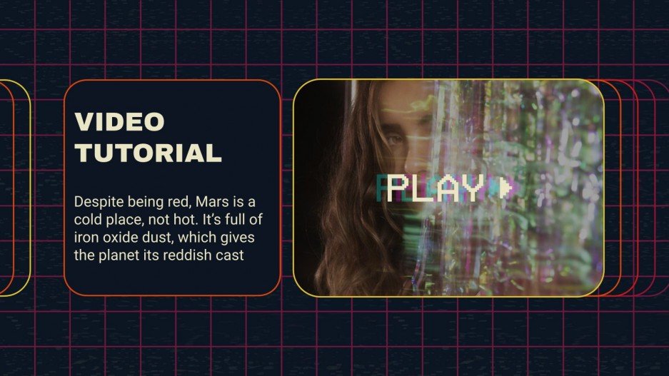 Vintage VHS Style Lesson | Google Slides and PowerPoint