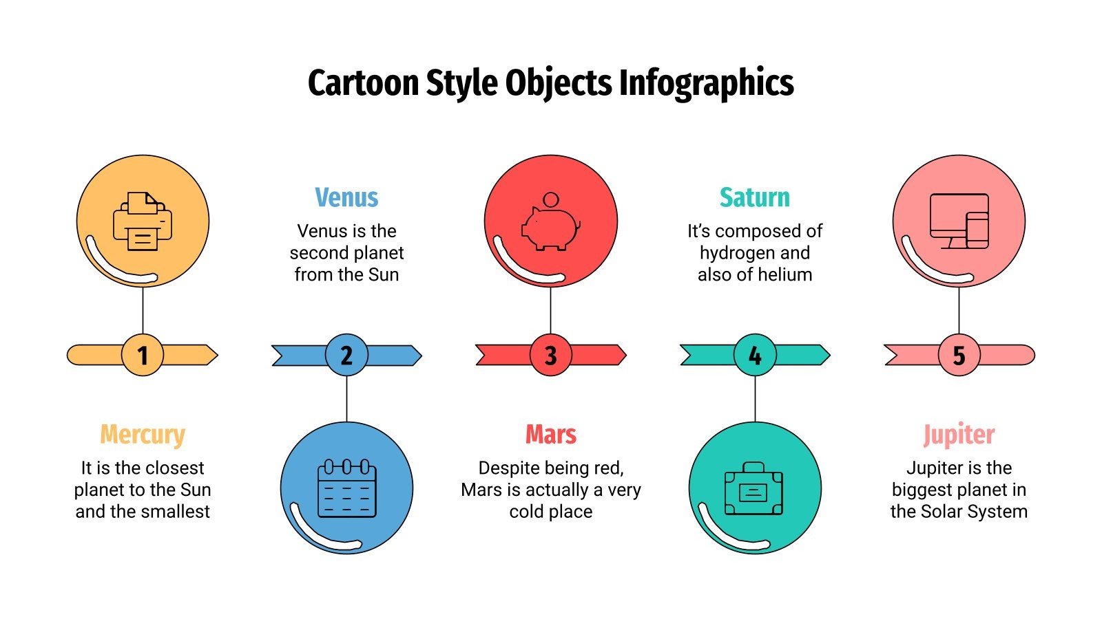 Cartoon Style Infographics | Google Slides & PPT template