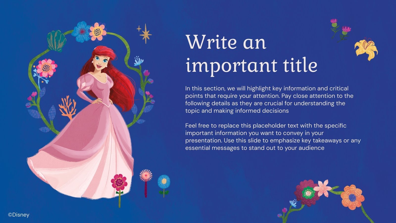 Disney Princess Presentation