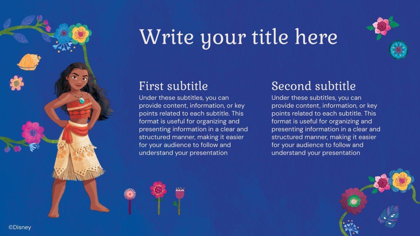 Disney Princess Presentation