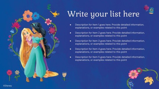 Disney Princess Presentation