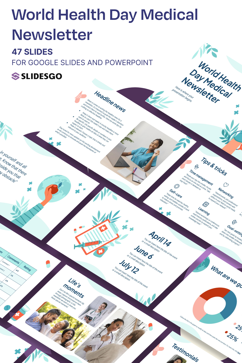 World Health Day Medical Newsletter Presentation
