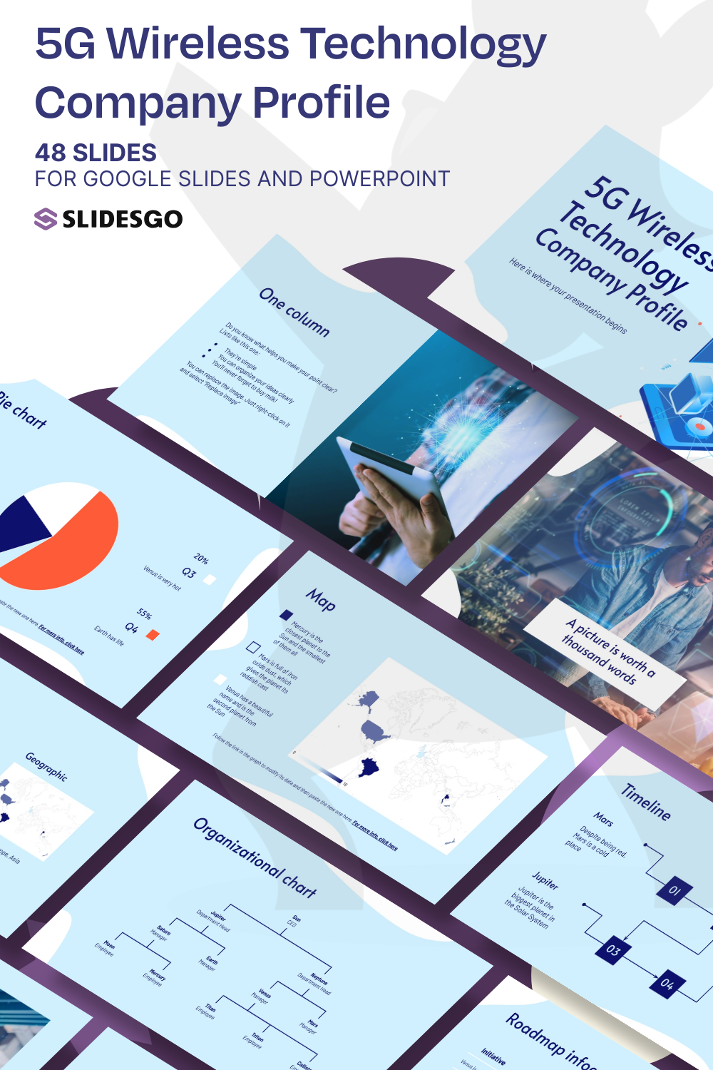5G Wireless Technology Company Profile Presentation