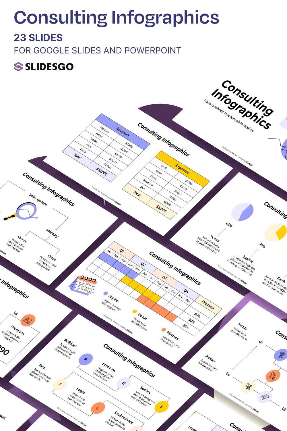 Consulting Infographics Template