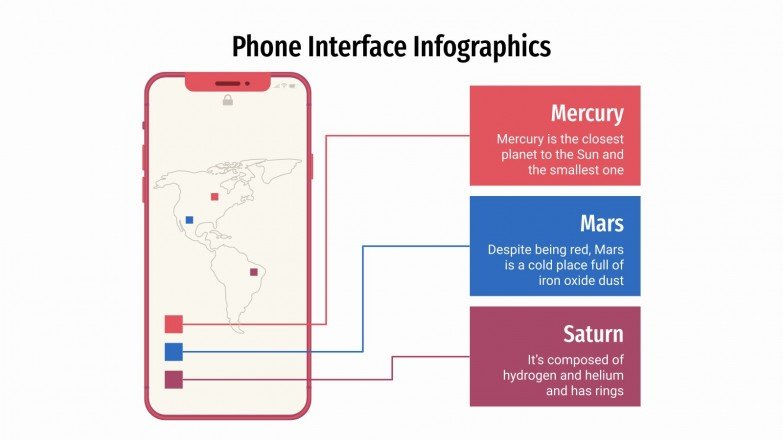 Phone Interface Infographics | Google Slides & PPT template