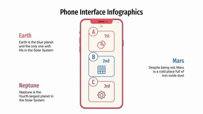 Phone Interface Infographics | Google Slides & PPT template