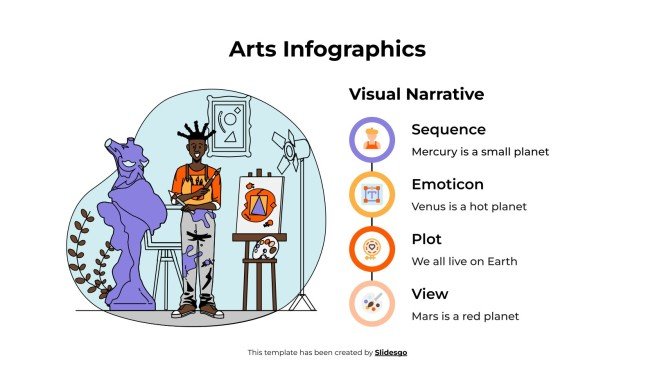 Art Infographics Template
