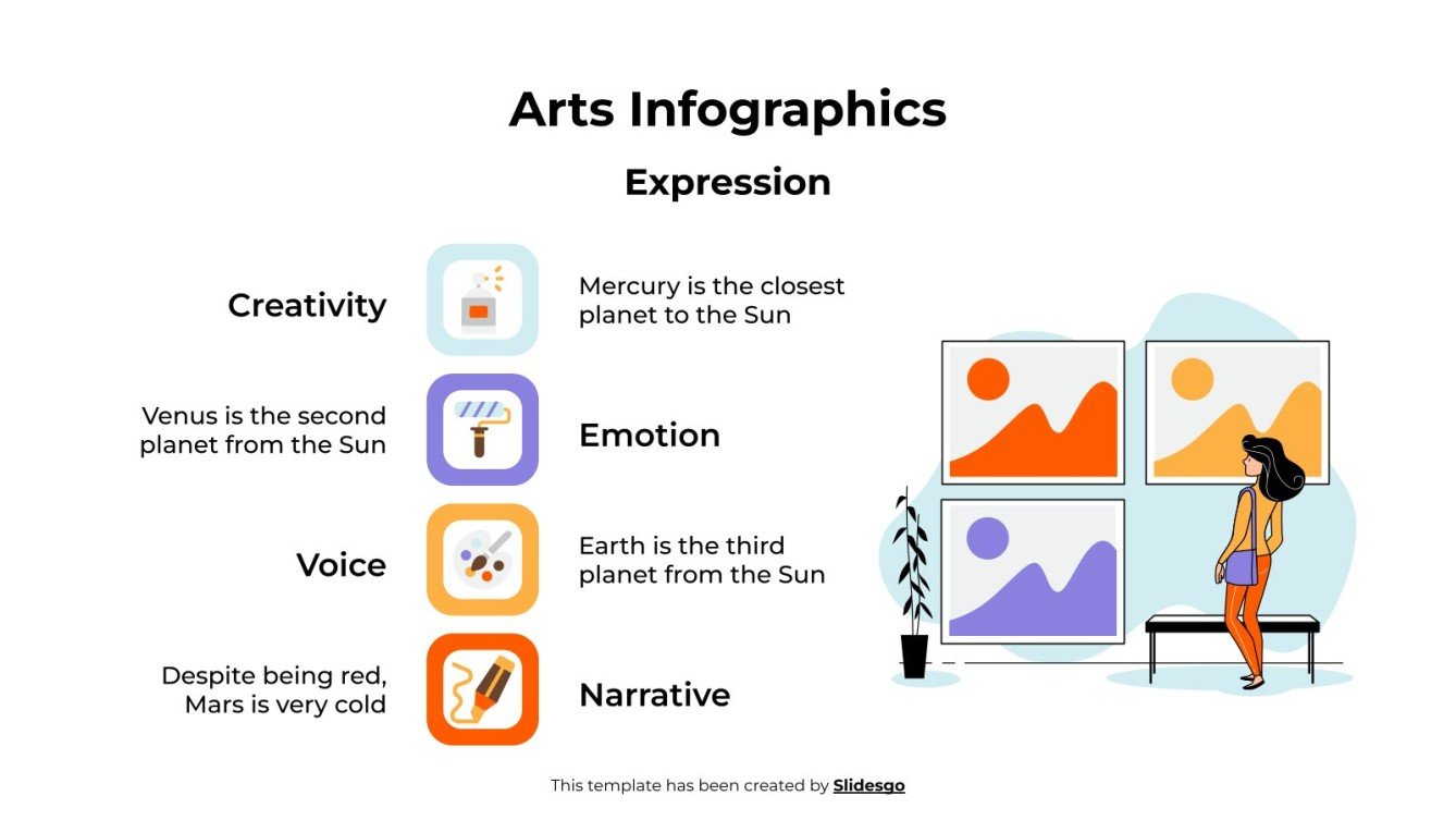 Art Infographics Template