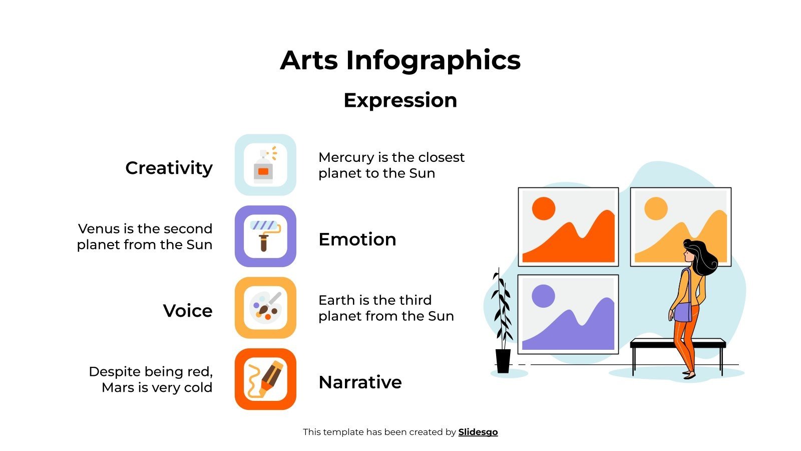 Art Infographics Template