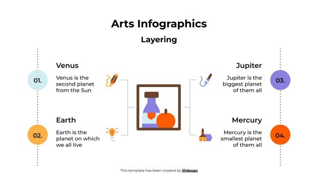 Art Infographics Template
