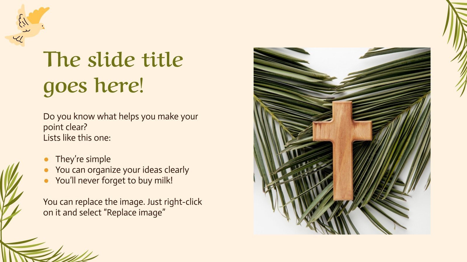 Palm Sunday Presentation