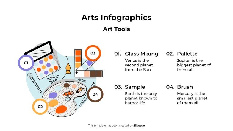 Art Infographics Template