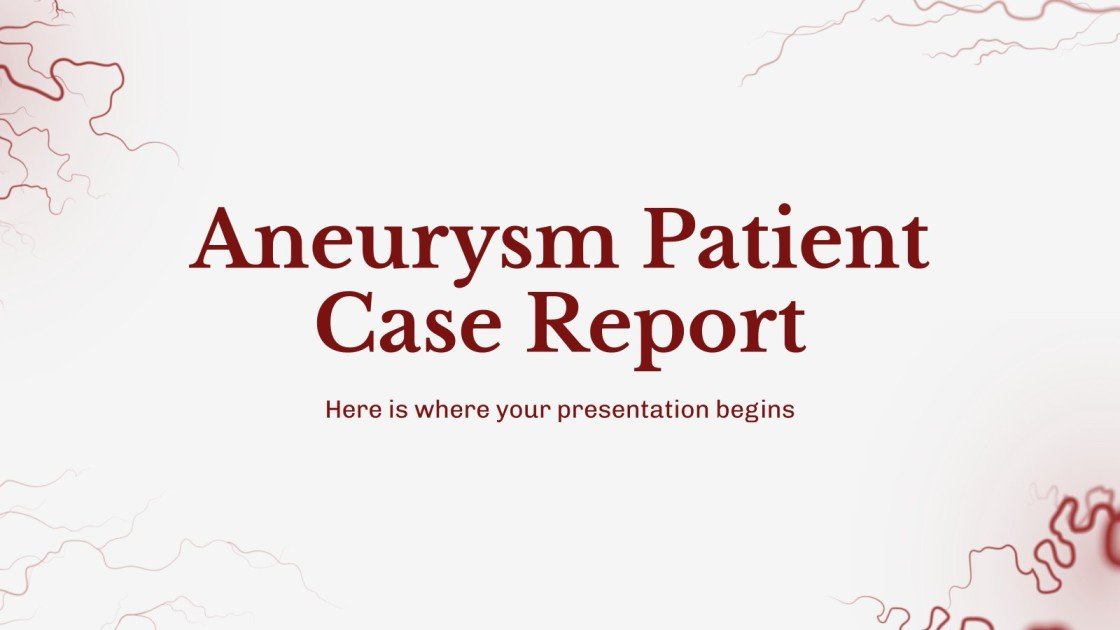 Free Case Report Google Slides and PowerPoint templates