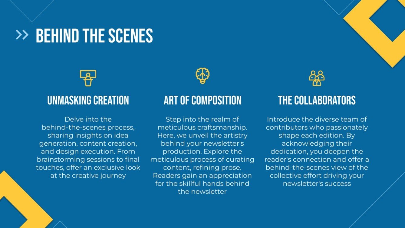 Automotive Industry Newsletter Presentation