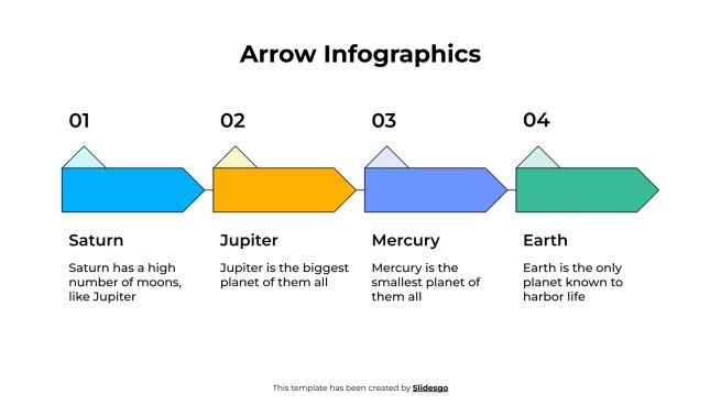 Arrow Infographics Template