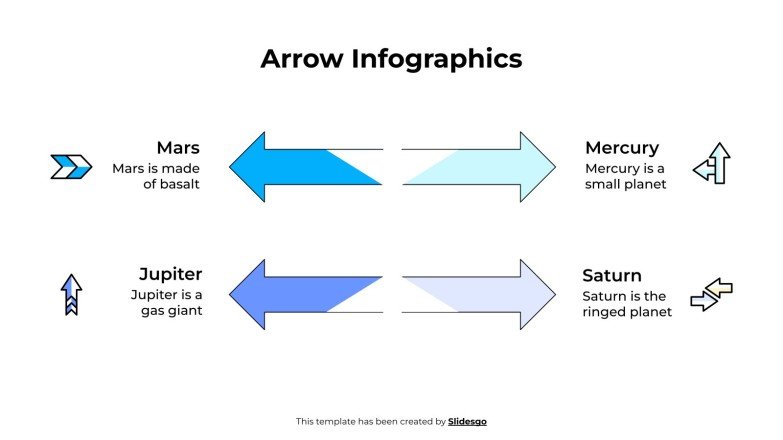 Arrow Infographics Template