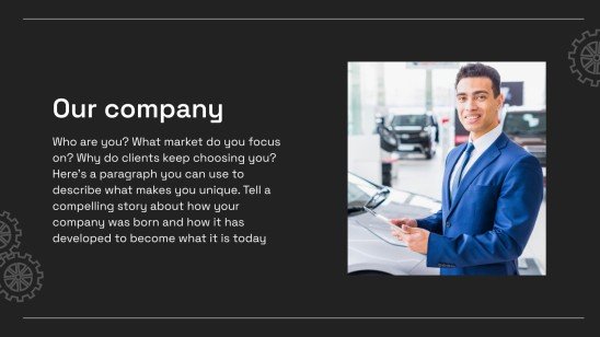 Automotive Industry Marketing Plan Presentation