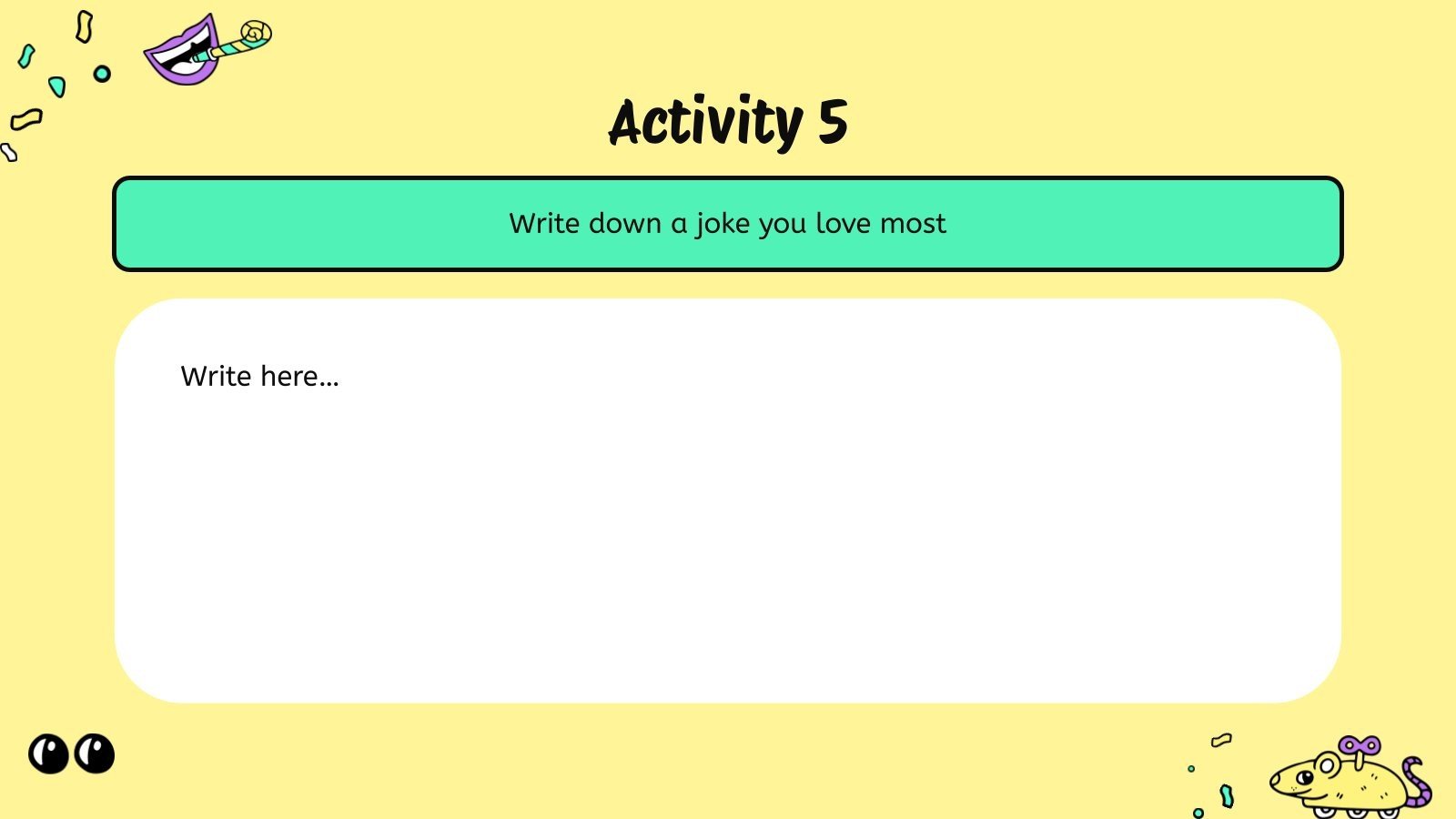 Fun High School Activities for April Fools' Day Presentation