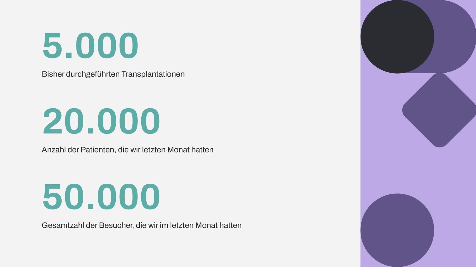 Simple Circles & Rhombus Medical Center Presentation