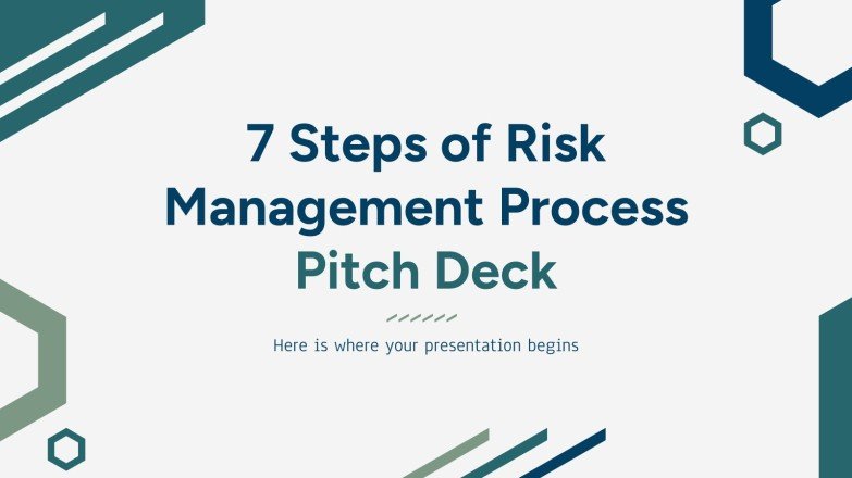 7 Steps of Risk Management Process Pitch Deck Presentation