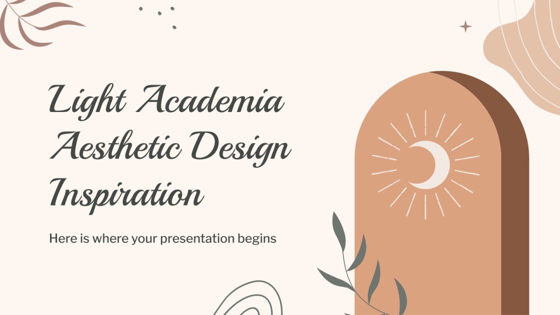 Inspiration design esthétique Light Academia