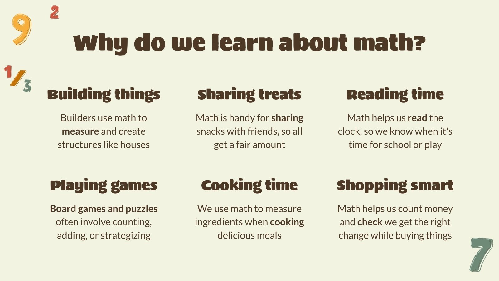 Fractions and Mixed Numbers - 5th Grade Presentation