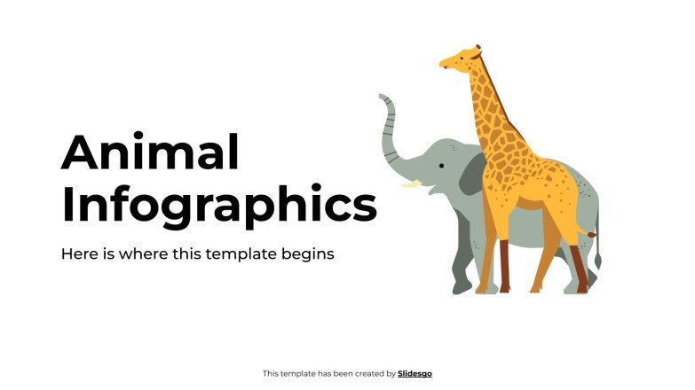 Animal Infographics Template