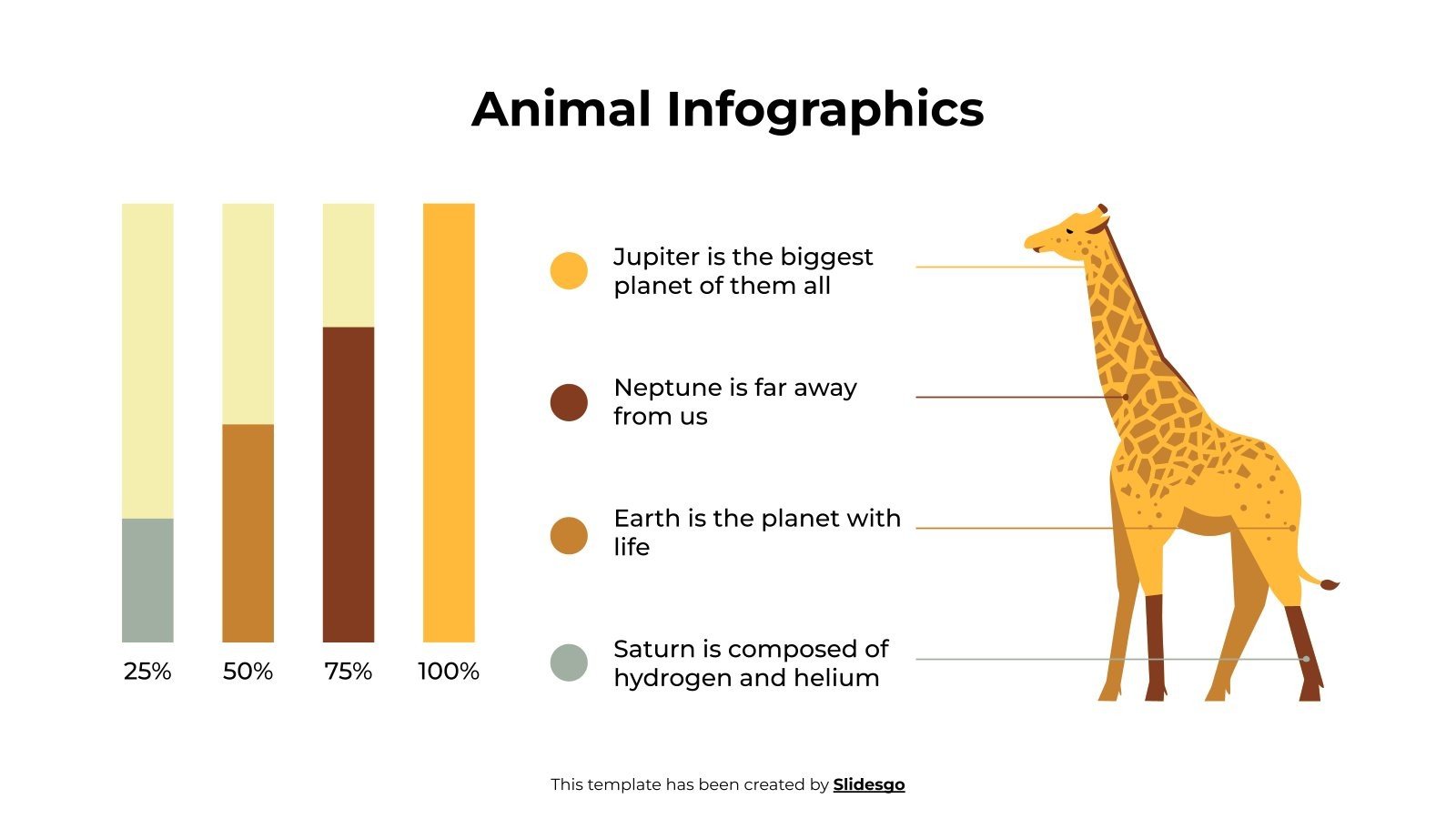 Animal Infographics Template